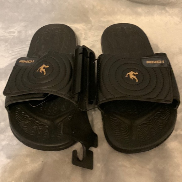 And1 | Shoes | And Mens Athletic Adjustable Swirl Slide Sandals | Poshmark